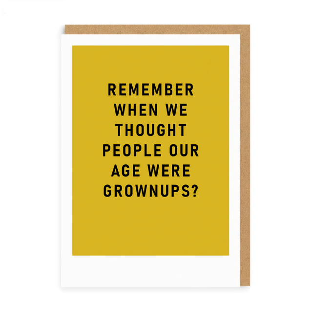 Ohh Deer Remember Grown Ups Greetings Card – KindleHouse